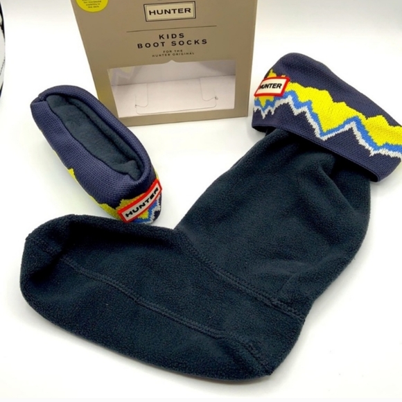 Hunter | Accessories | Hunter Authentic Glowinthedark Boot Socks Storm ...